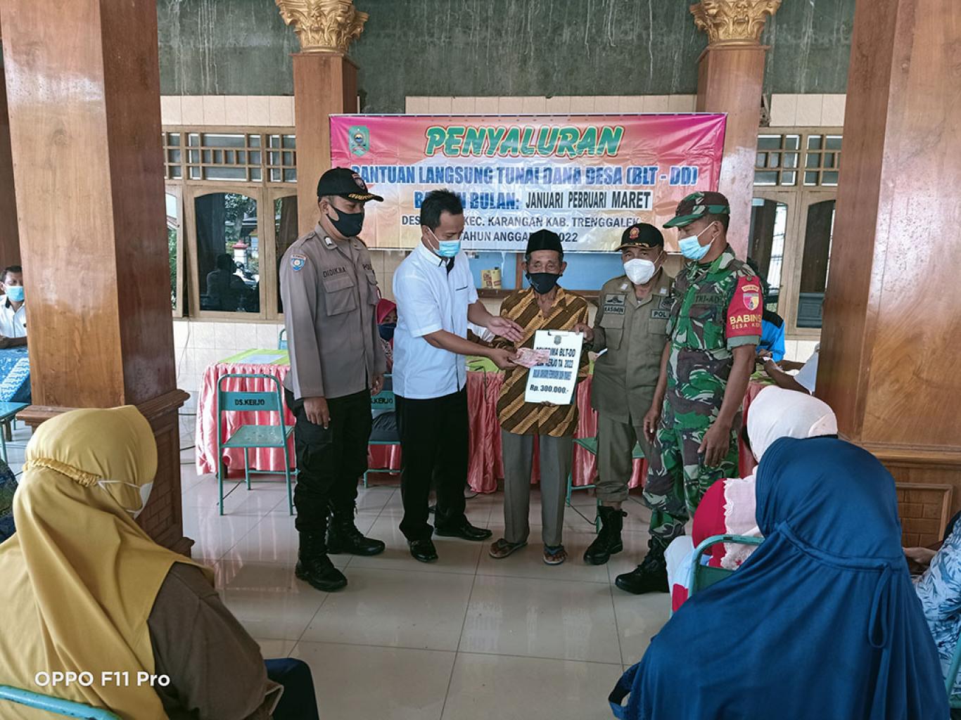 Penyaluran BLT DD Bulan Jan,Peb,Mar Tahun 2022 - Website Desa Kerjo