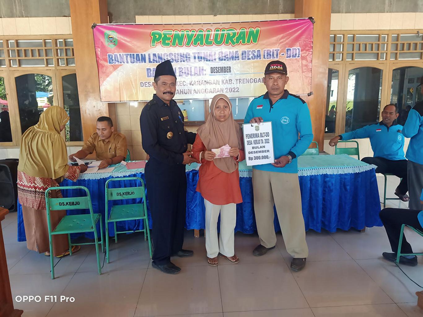 Penyaluran BLT DD Bulan Desember 2022 - Website Desa Kerjo